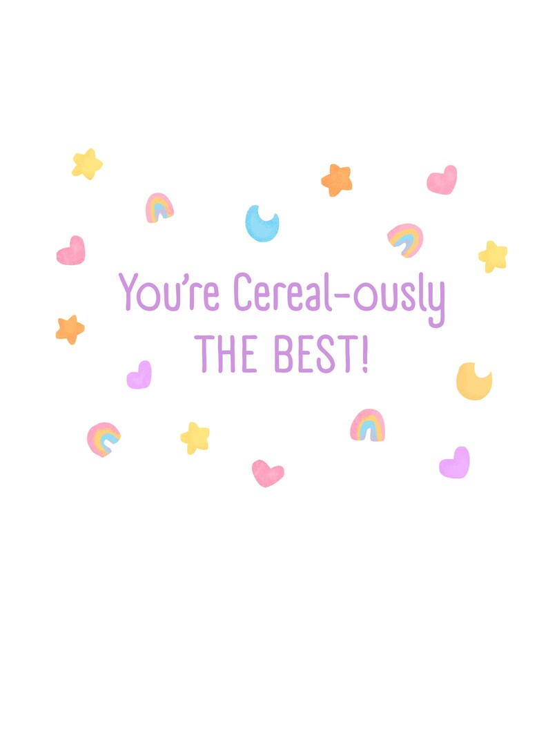 Cereal-ously AMAZING Birthday Card by Carlie Anne Hedges - Etsy