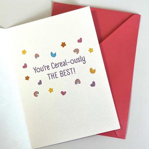 Cereal-ously AMAZING Birthday Card by Carlie Anne Hedges - Etsy