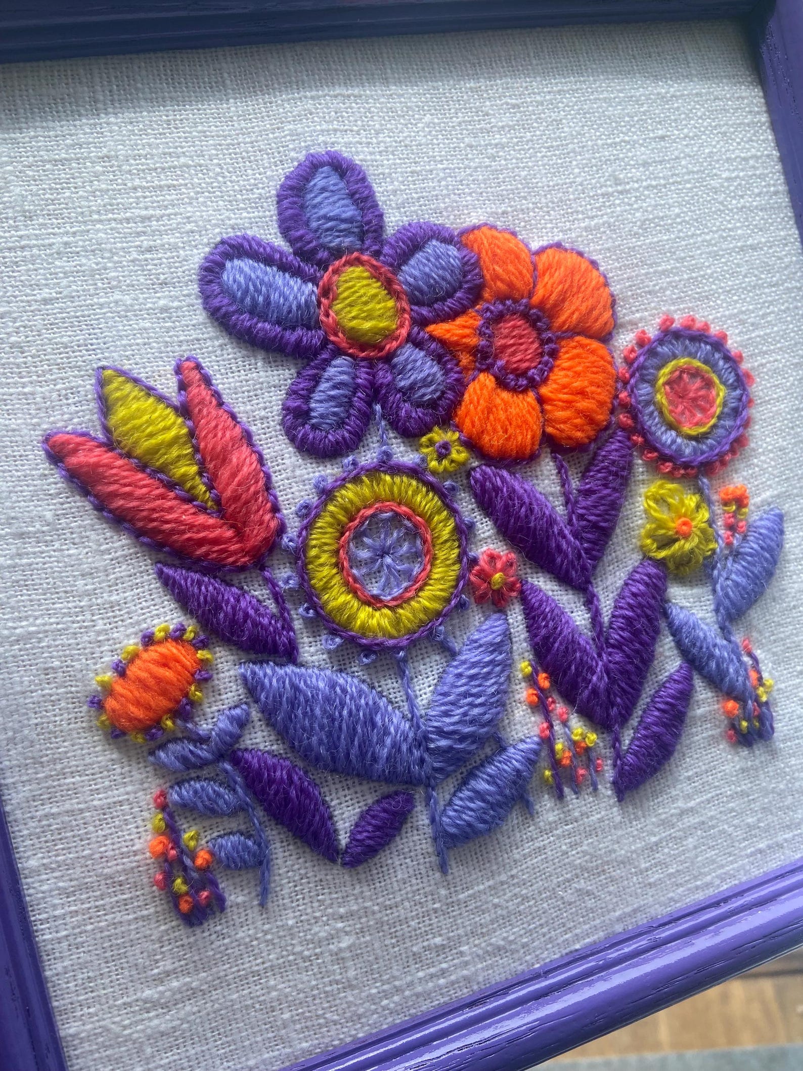 Vintage-inspired Crewel Embroidery PDF Digital Pattern | “scandi ...