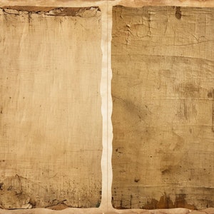 Tattered Distressed Burlap Half Paper Collage Junk Journal Scrapbook ...