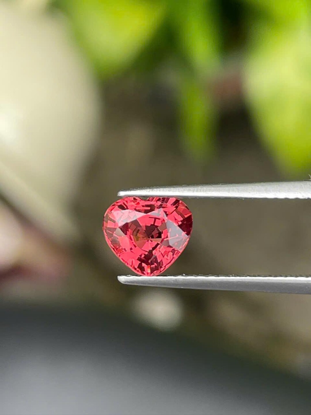 1.15 Ct Pinky Orange Spinel, Eye Clean Natural Gemstone, Brilliant Fire ...