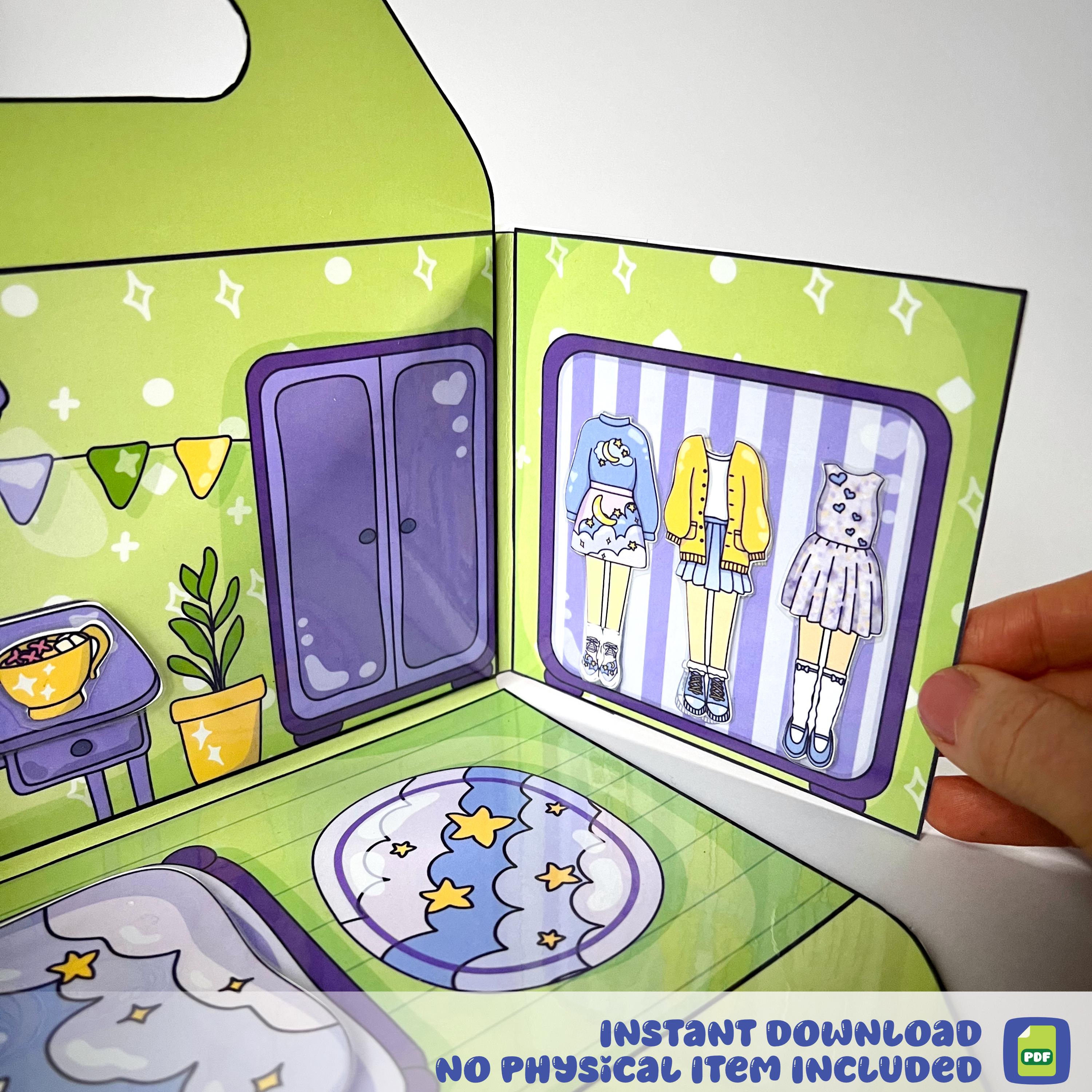 Printable Paperdoll Dollhouse | DIY Paper Toys | Playful Printable ...