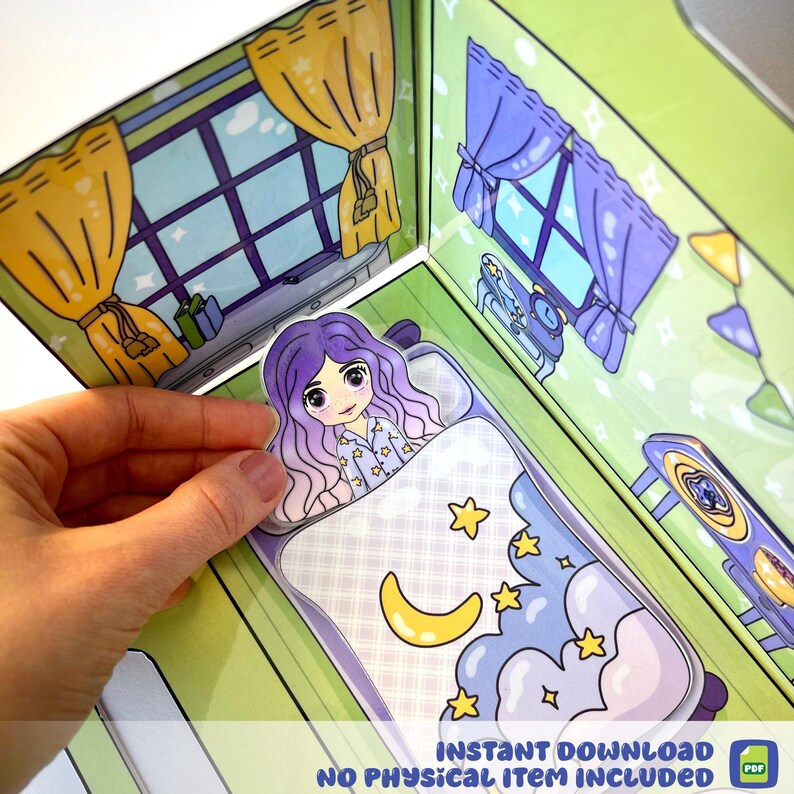 Printable Paperdoll Dollhouse | DIY Paper Toys | Playful Printable ...