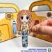 Printable Paperdoll Sunflower | DIY Paper Toys | Playful Printable ...