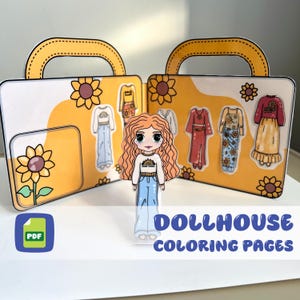 Printable Paperdoll Sunflower | DIY Paper Toys | Playful Printable ...