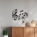 Music Notes Wall Art Laser Cut File CNC Musical Decor Digital Download ...