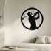 Golf Player Wall Art Laser Cut File | Golfer Silhouette Dxf Svg Eps ...