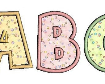 Emmaline Alphabet Monogram Font Machine Embroidery Designs - Etsy