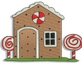 Sweet Gingerbread Girl Machine Embroidery Design 4x4 & 5x7 | Etsy