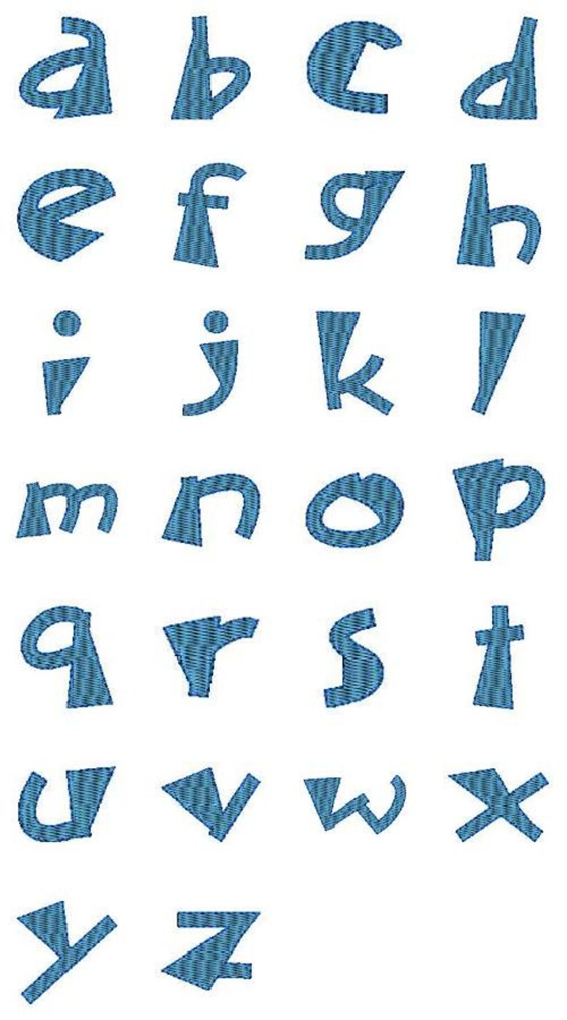All Boy Monogram Font Alphabet Machine Embroidery Designs - Etsy