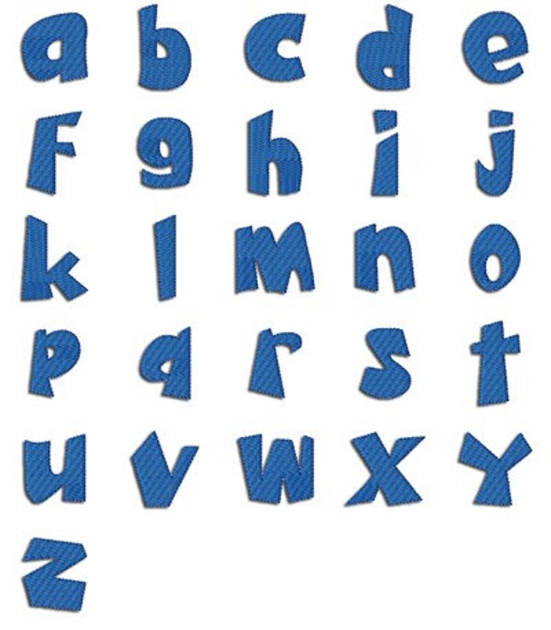 Happy Applique Alphabet Machine Embroidery Designs - Etsy