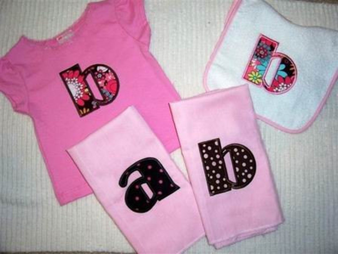 Broadway Applique Alphabet Machine Embroidery Designs - Etsy