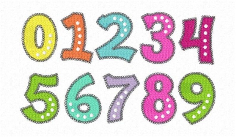 Fun N Funky Flowers Monogram Font Machine Embroidery Designs - Etsy