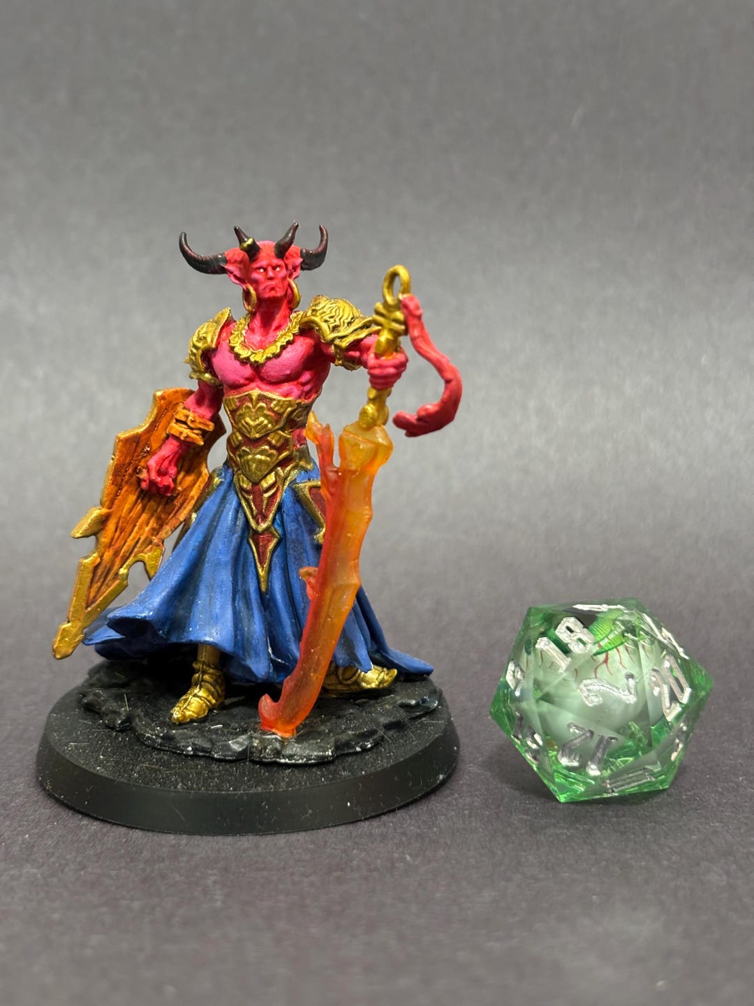 Dnd Miniature Pathfinder Deep Cuts: GENIE EFREETI Hand Panted Miniature ...