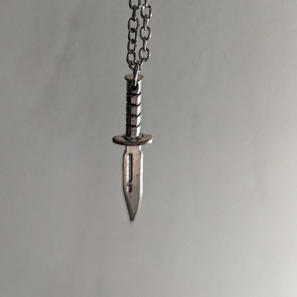 Knife Necklace - Etsy