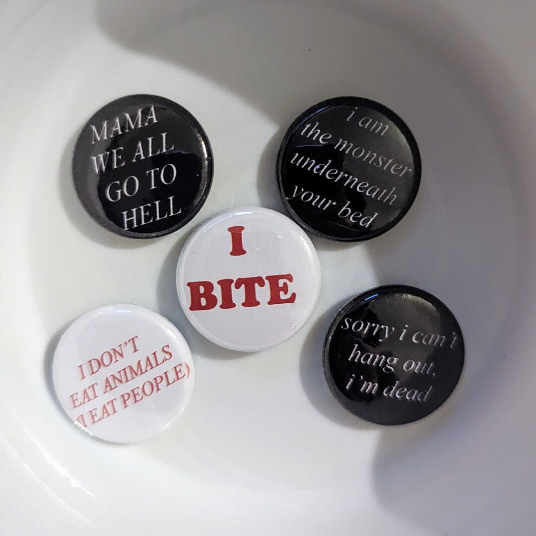 LIMITED EDITION Selection of 1 25mm Button Badges 7 - Etsy
