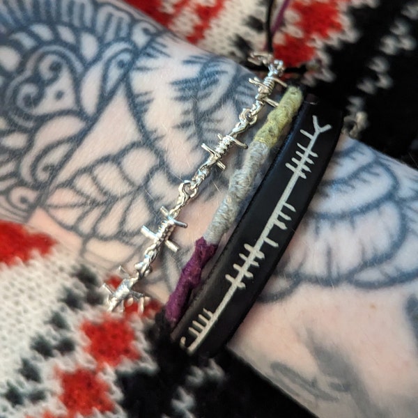 Barbed Wire Bracelet - Etsy