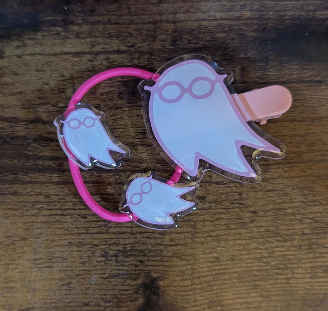 The Pink Opaque Ghost / I Saw the TV Glow Enamel Accessory Selection ...