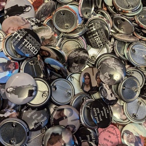 SALE: Help.. I Ordered Too Many Buttons.. Random Button/badge Bundle ...