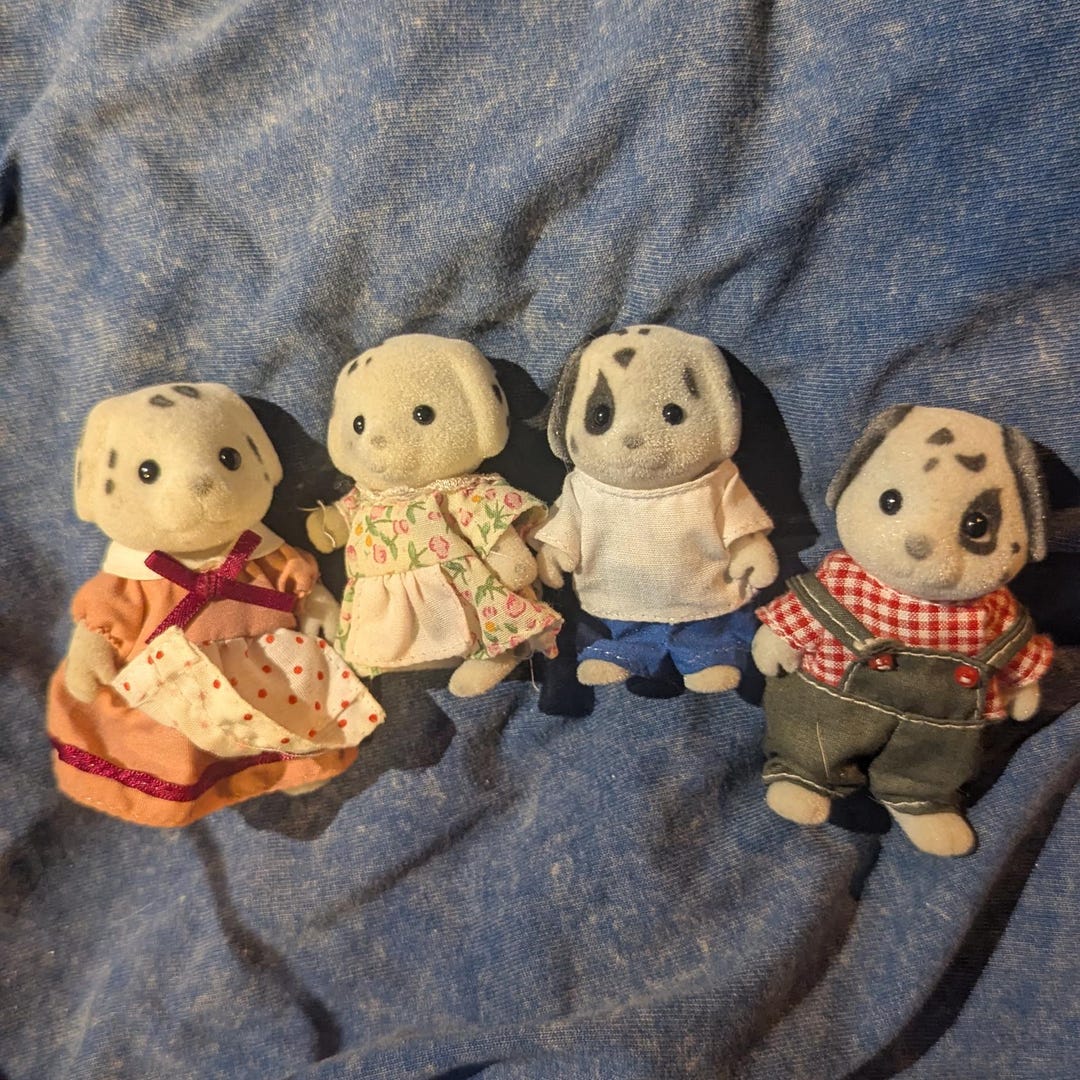Adopt A Sylvanian / 2000s Sylvanian Families Dalmation Dog Family ...