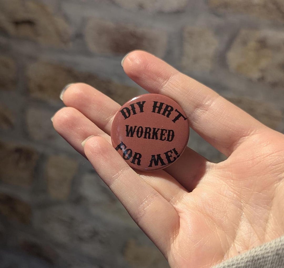 30mm 1.18 diy HRT Worked for Me Button Badge - Etsy