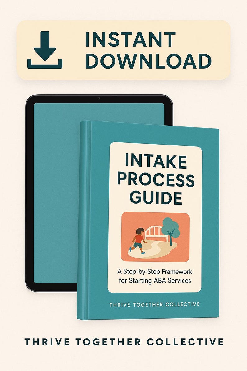 ABA Intake & Onboarding Process Guide | Autism Clinic BCBA SOP Template ...