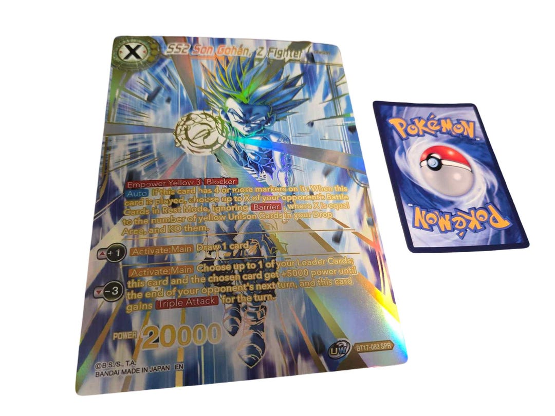 SS2 Gohan Oversized Dragon Ball Super Card – Custom Fan Art Proxy - Etsy