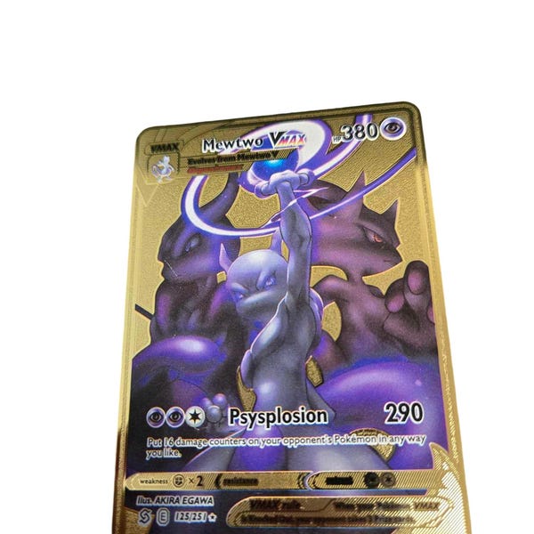 Mewtwo Vmax - Etsy