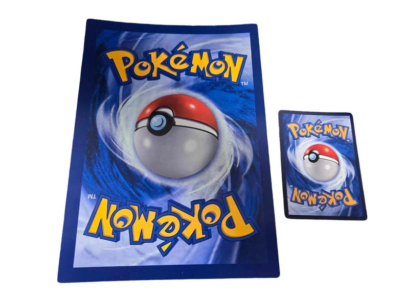 Charizard Mega Pokémon Card – Custom Large Pokemon Card – GX VMAX VSTAR ...