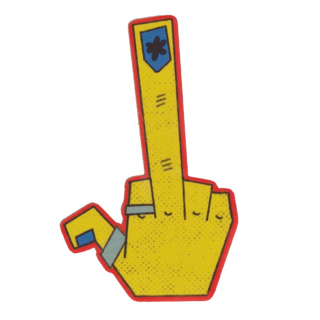 MIDDLE FINGER! Sticker - Etsy