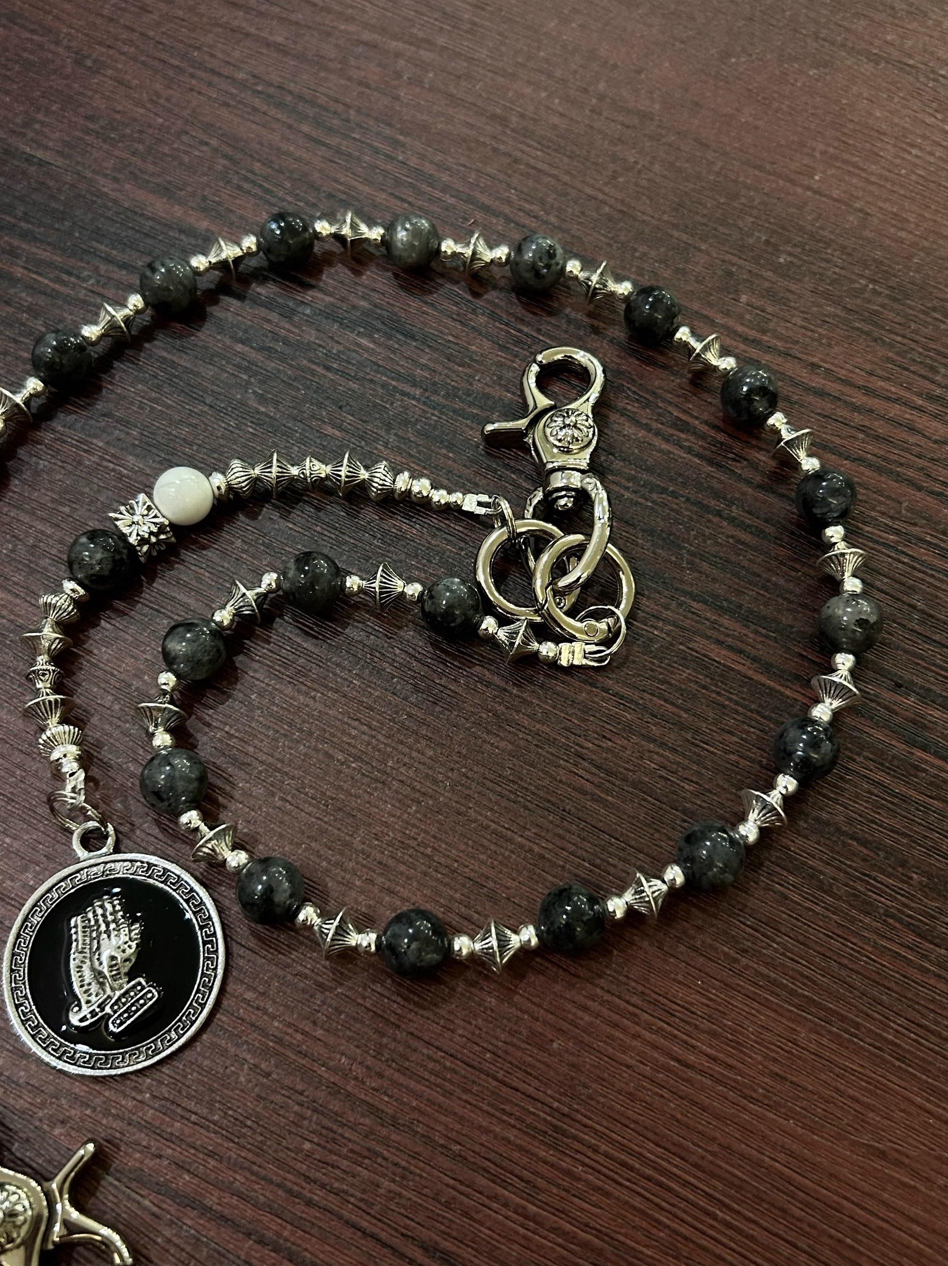 Black Flash Stone Wallet Chain ,jeans Wallet Chain,gothic Wallet Chain ...