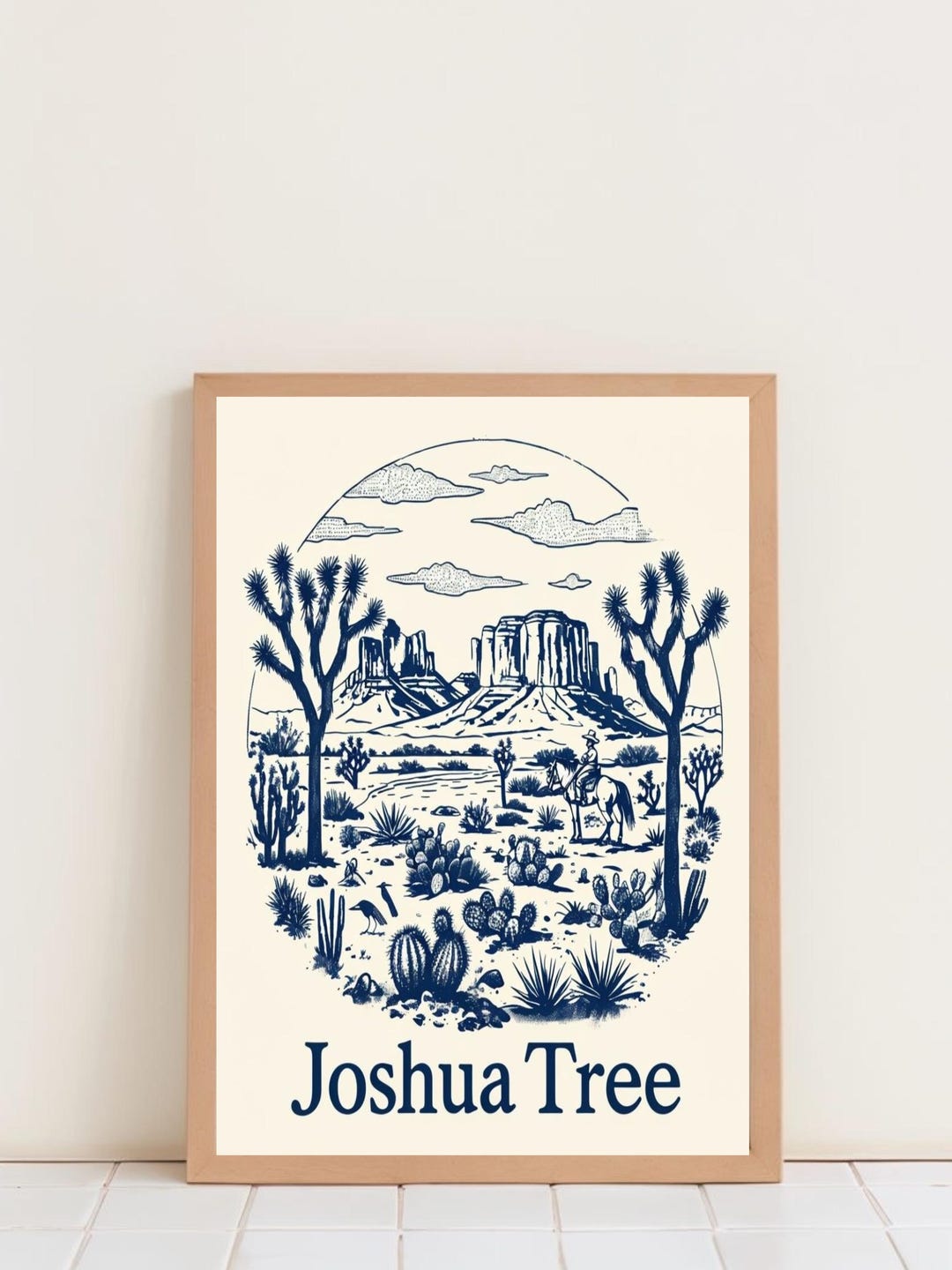 Joshua Tree Print | Southwest Wall Art | Joshua Tree Art | Joshua Tree ...