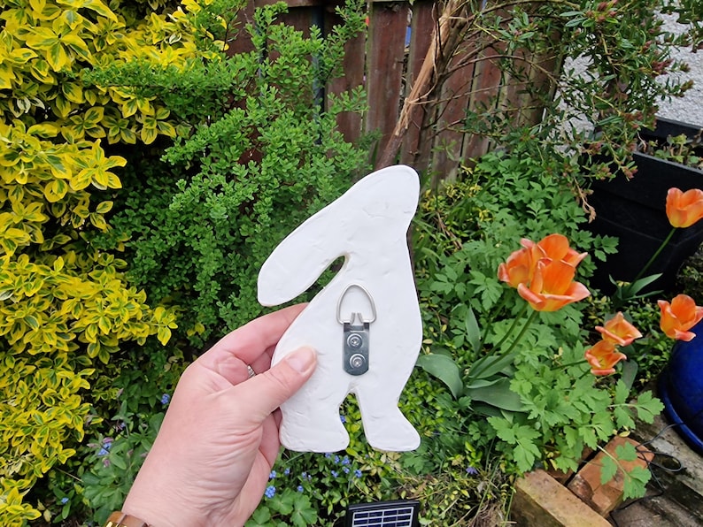 Handmade Mosaic Bunny Rabbit Hare Wall Art: Vintage China Crockery ...