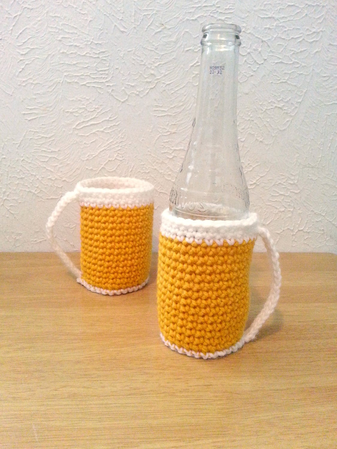 Beer Glass Cozy Crochet Can Cozy Party Accessory Crochet - Etsy
