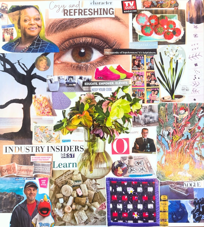 Vision Board Starter Pack 100+ Pieces - 2026 New Year’s Vision Boards ...