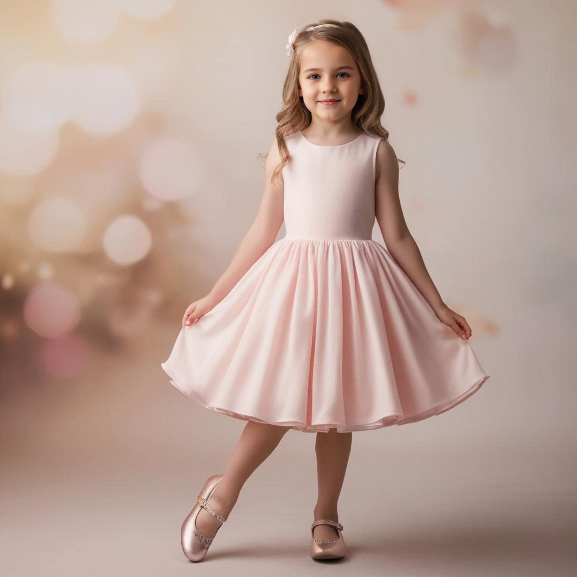 Girls Prom Dress PDF Sewing Pattern Sleeveless Kids Dress Pattern ...