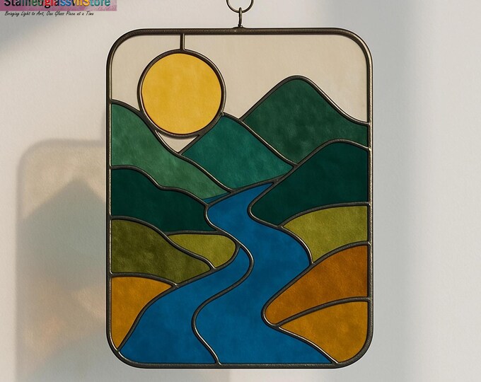 Stained Glass Ball of Yarn, Yarn Balls, Stained Glass Sun Catcher ...