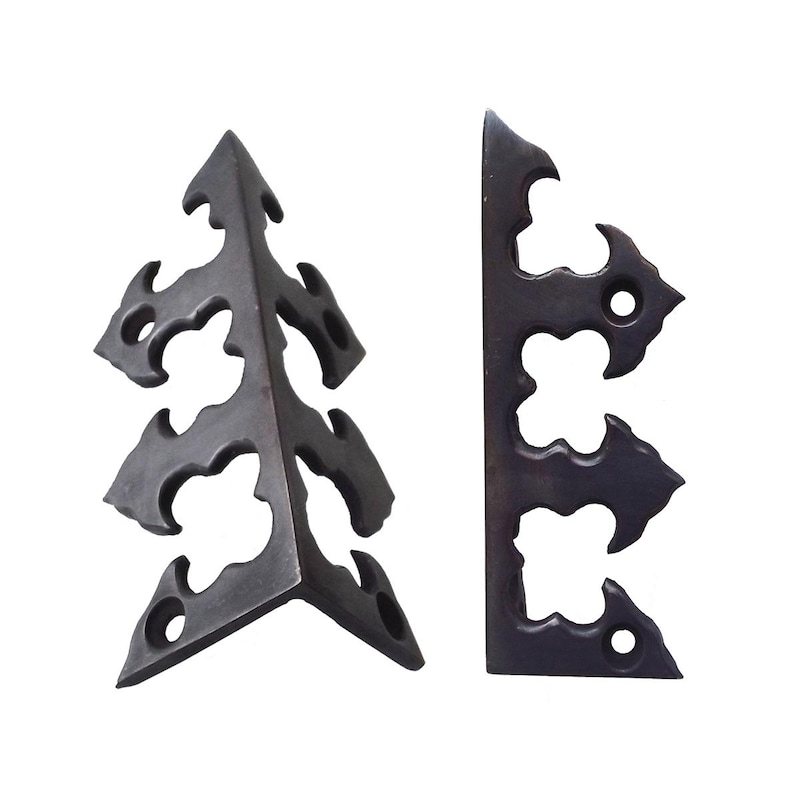 Table Corner Plates Metal - Etsy