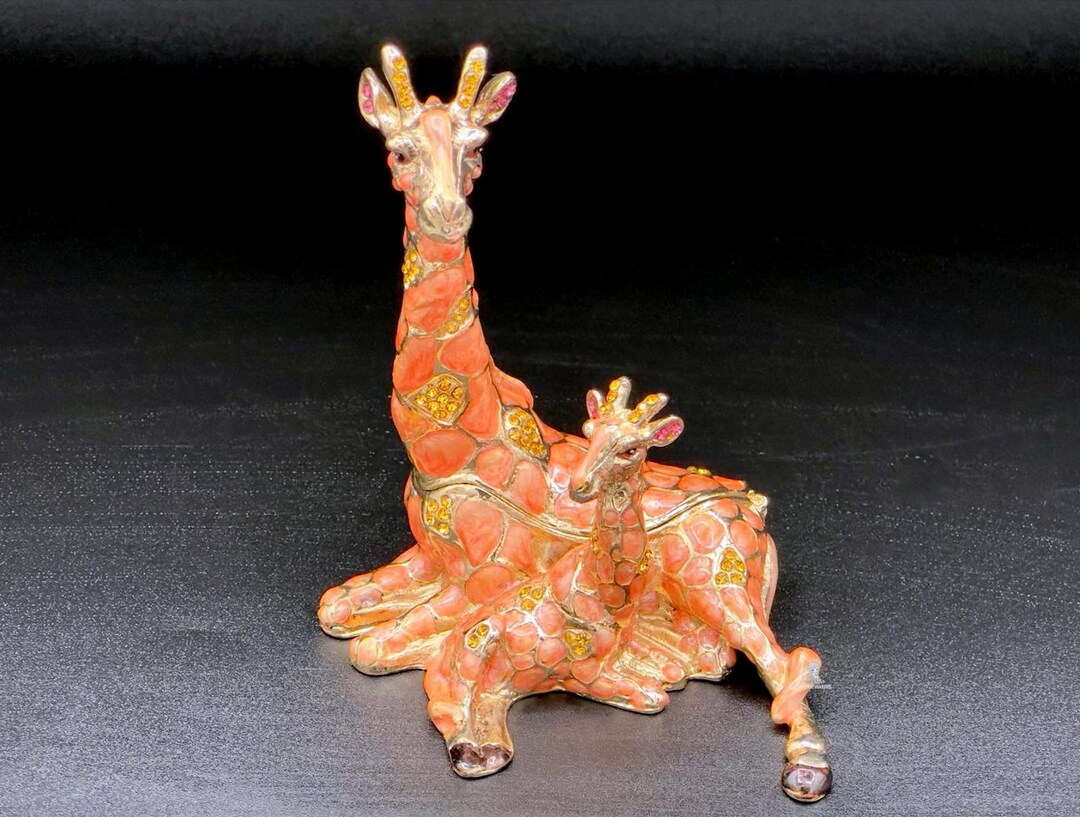 RARE Collectible Giraffe Trinket Box – Limited Edition Christmas Gift ...