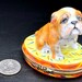 Rare & Authentic Large Sinclair Limoges Bulldog Trinket Box Hand ...