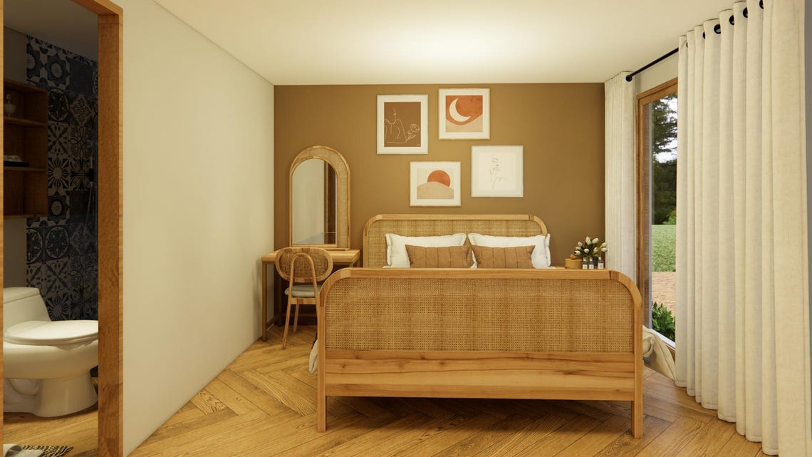 2x40' Container Home Plans 2 Bedrooms - 2 Bathrooms - House Floor Plans ...