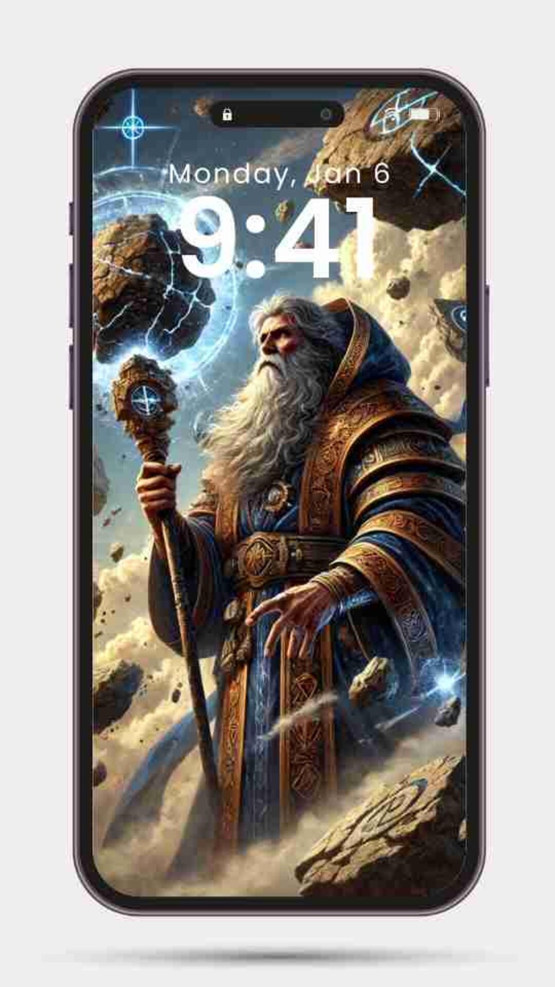 Saint James the Less Wallpaper – Earth Guardian – Fantasy Apostle Art ...