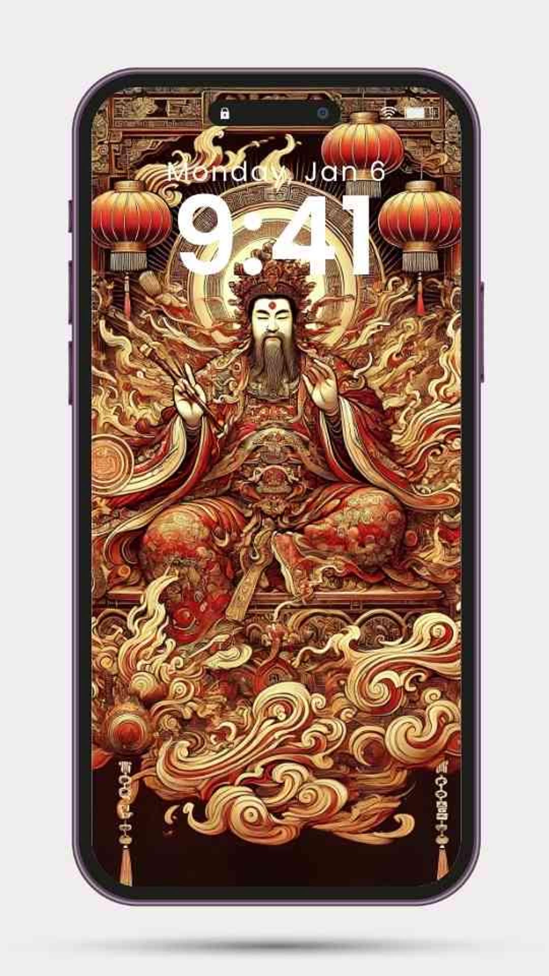 Zao Jun Chinese Kitchen God – Guardian of Home – Lunar New Year ...