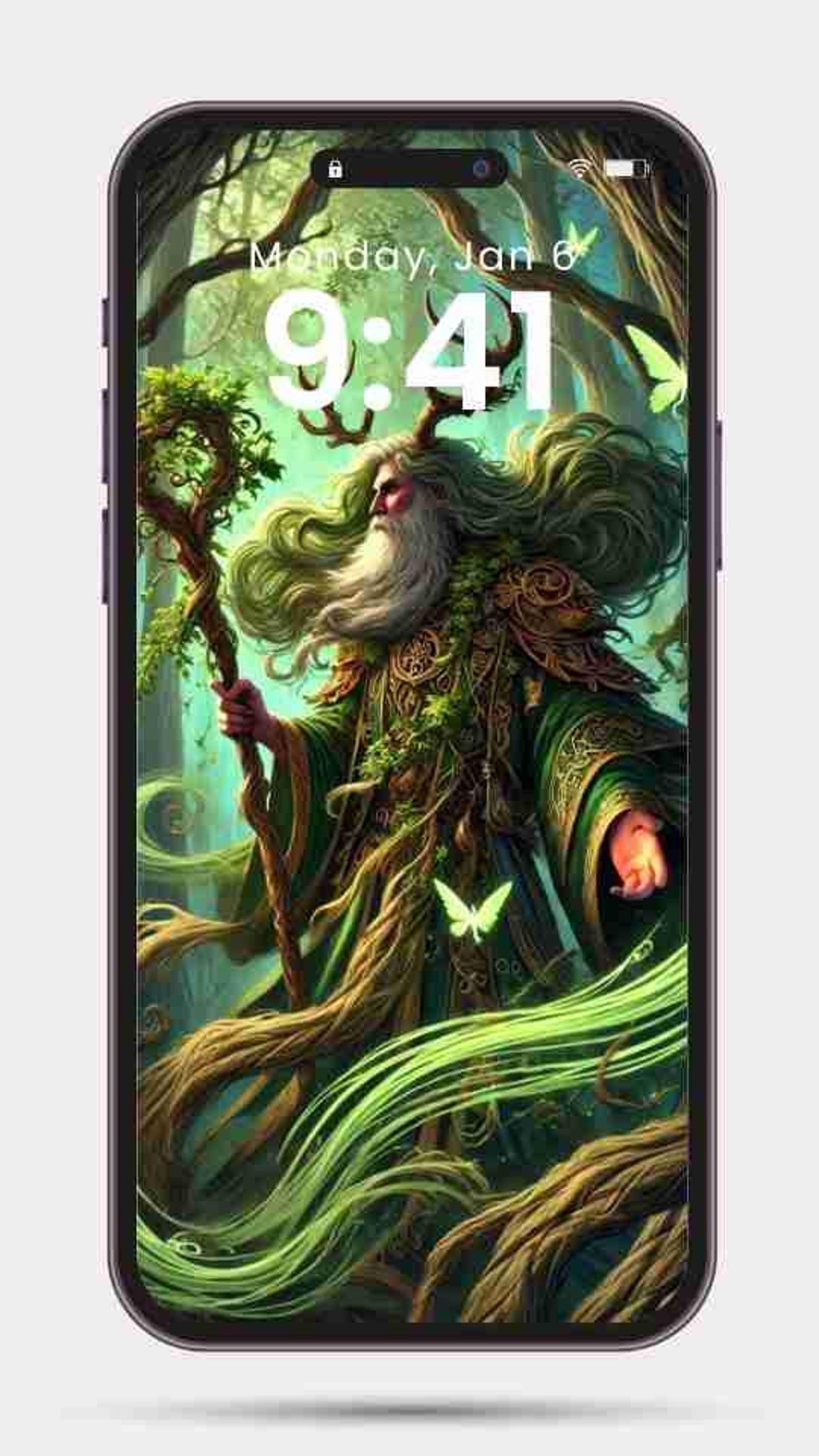 Saint Jude Thaddeus Fantasy Wallpaper – Guardian of the Grove – Apostle ...