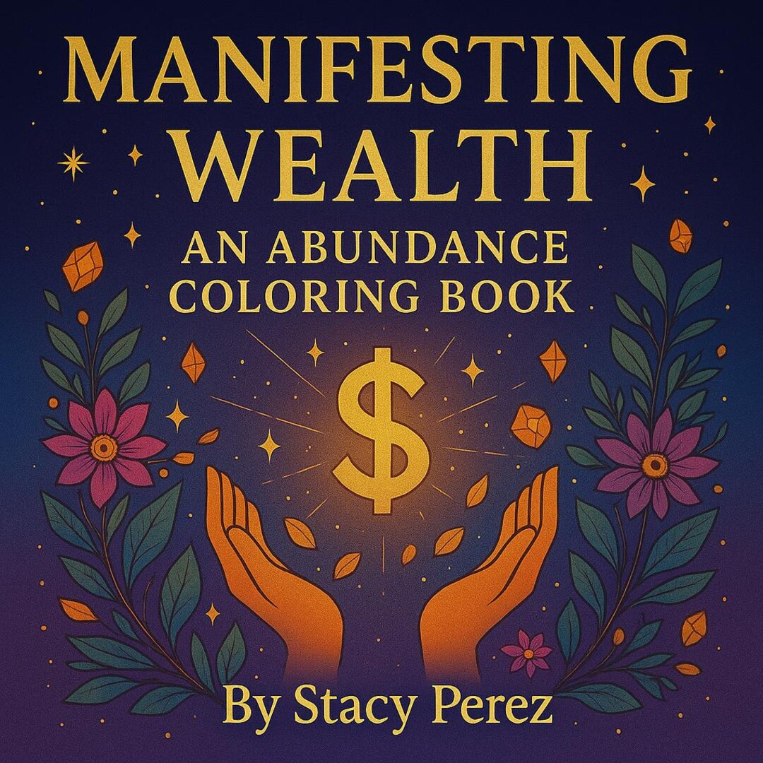 Manifesting Wealth: an Abundance Coloring Book - Etsy