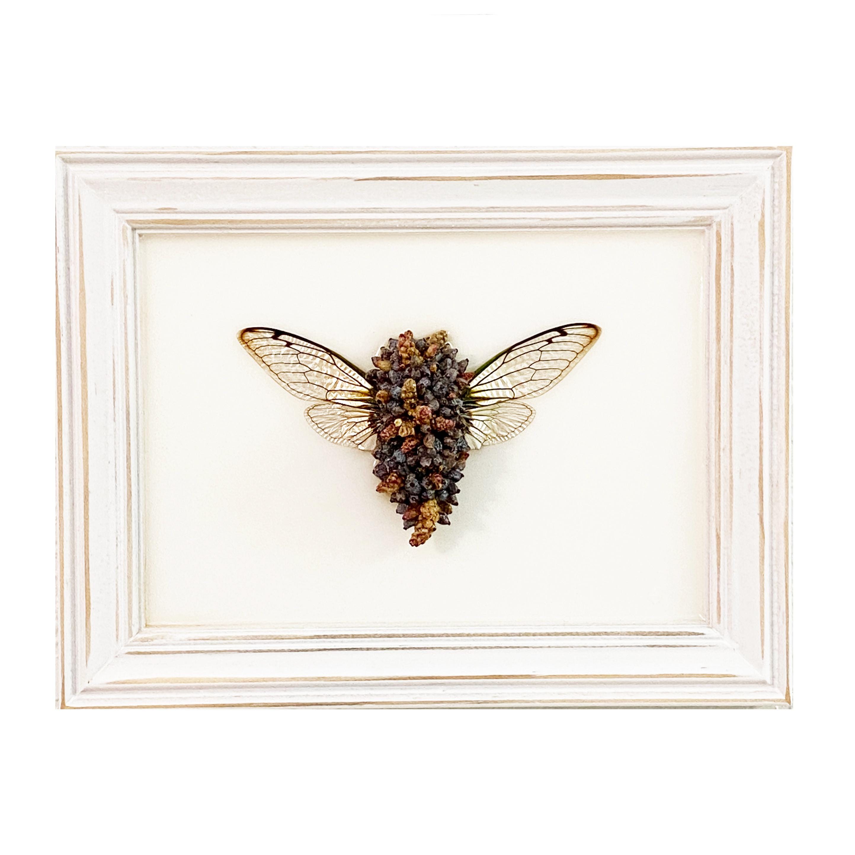 REAL ART - Original Artwork by Adrienne Deloe - Insect Art - Berries ...