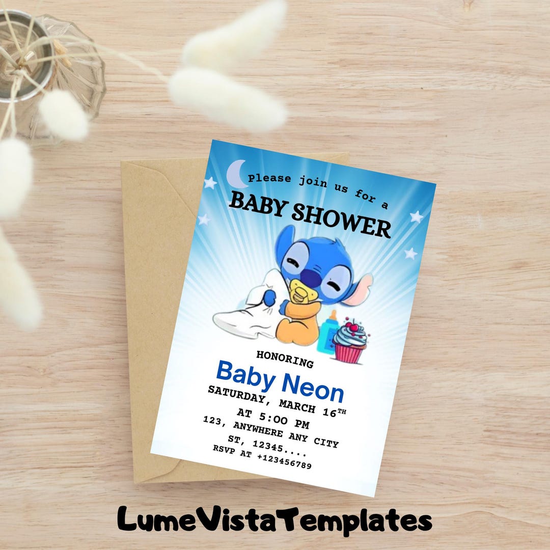 Editable Alien Baby Shower Invitation: Instant Download - Etsy
