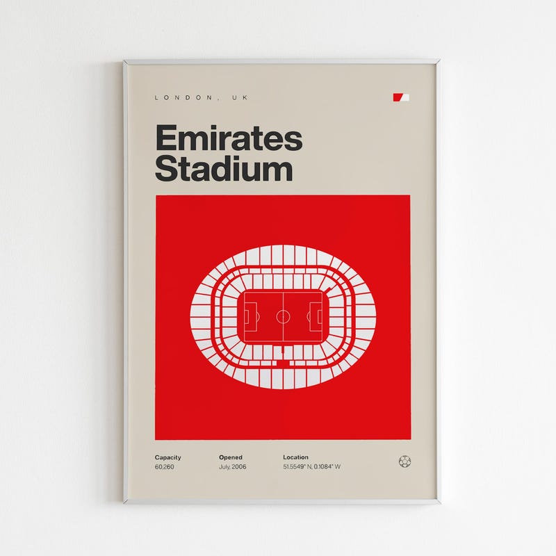 Emirates Stadium - Etsy