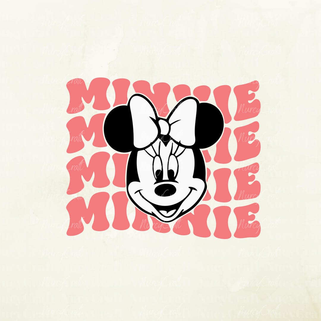 Disneyy Minnie Svg, Minnie Text Svg, Minnie Shirt Design SVG, Vinyl ...