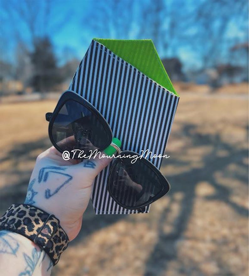 Rest in Shade Coffin Shaped Sunnies Case - Etsy